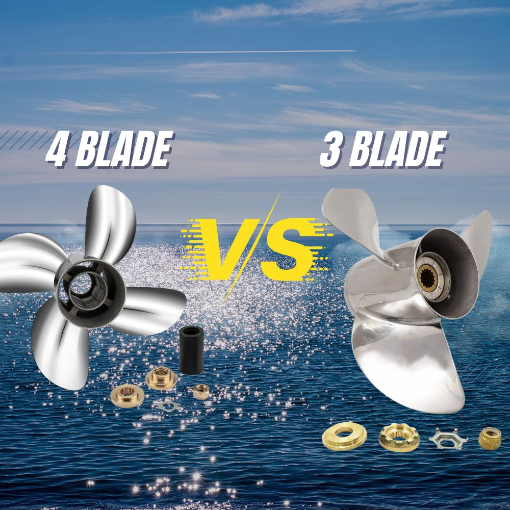 What's the Difference Between 3 and 4 Blade Propellers? – VIF Propeller
